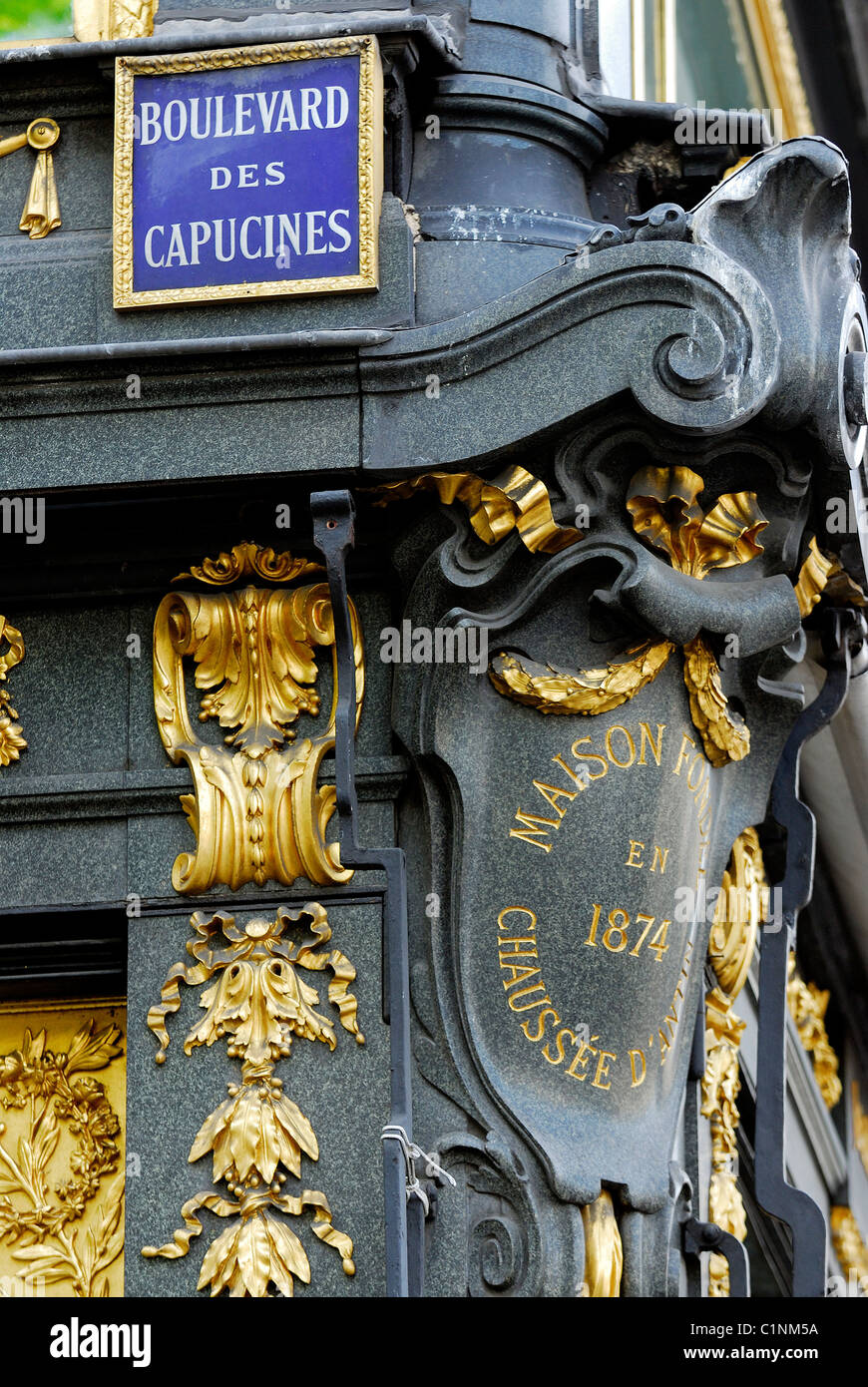 Boulevard des capucines paris hi-res stock photography and images - Alamy