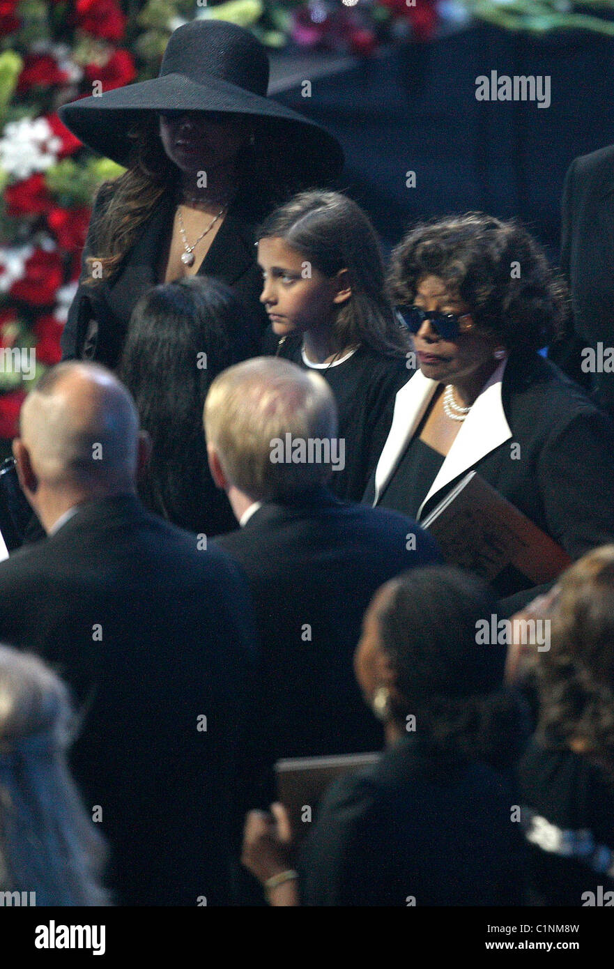 Katherine Jackson The memorial service for the King of Pop, Michael ...