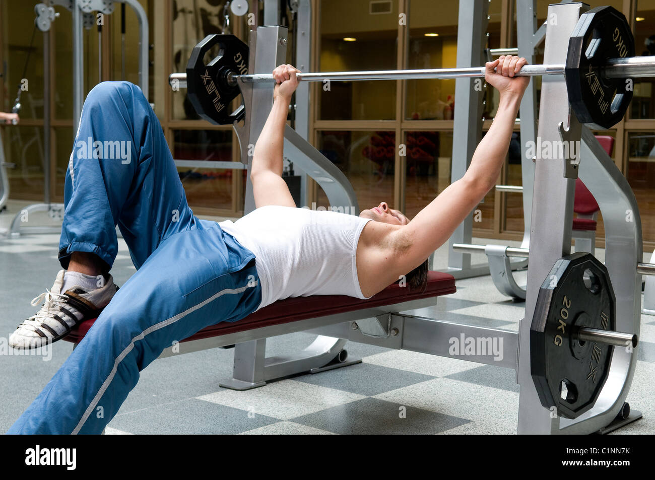 guy, facing, train, training, do, doing, weights, lifting, holding ...