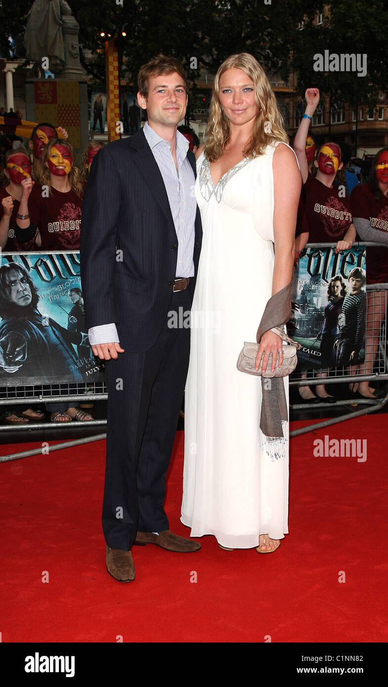 Jodie Kidd with her boyfriend Thomas George World Premiere of Harry ...