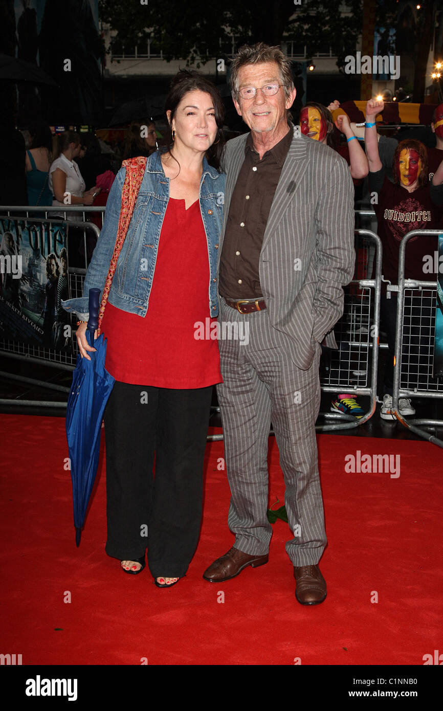 John Hurt and Ann Rees Meyers World Premiere of Harry Potter And The ...