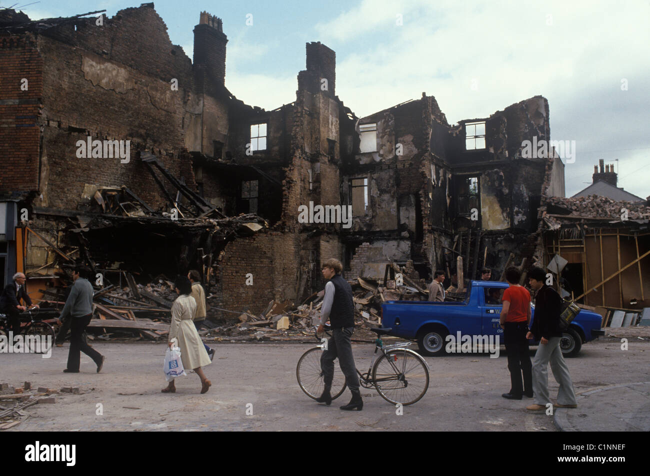 1980s britain toxteth hi-res stock photography and images - Alamy