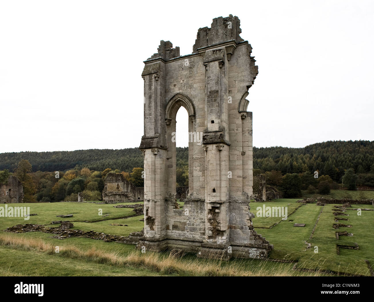 Kirkham Priory, Kirchenruine Stock Photo - Alamy