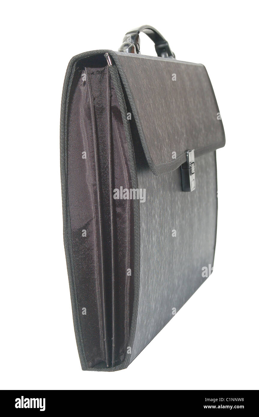 brief-case isolated on white background Stock Photo - Alamy