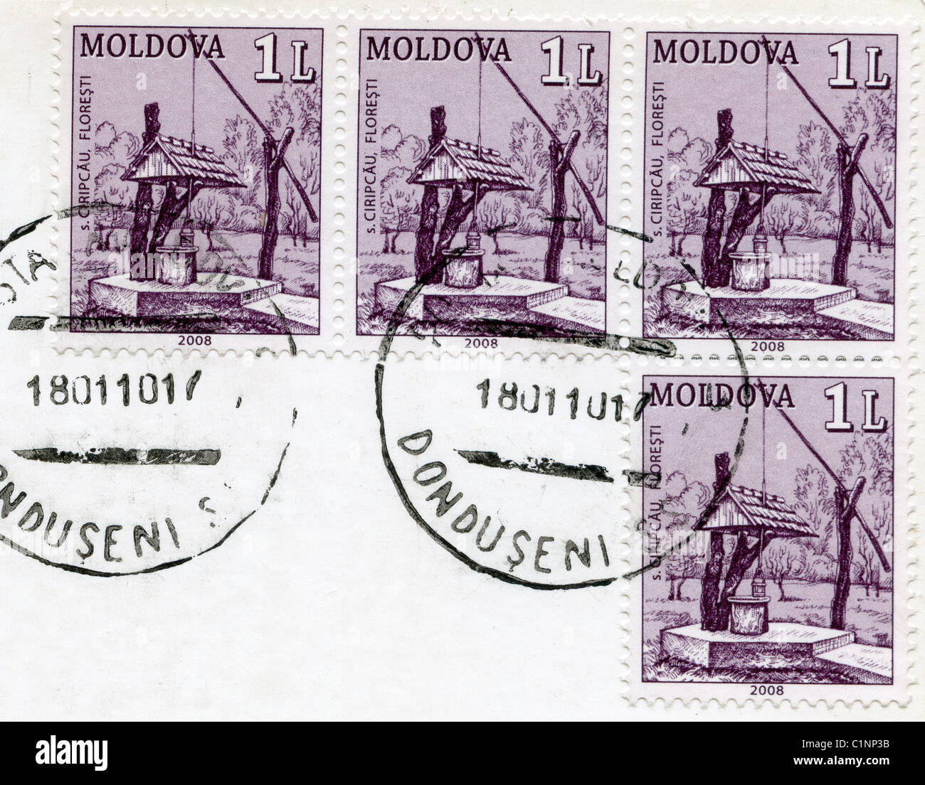Moldova postage stamps Stock Photo - Alamy