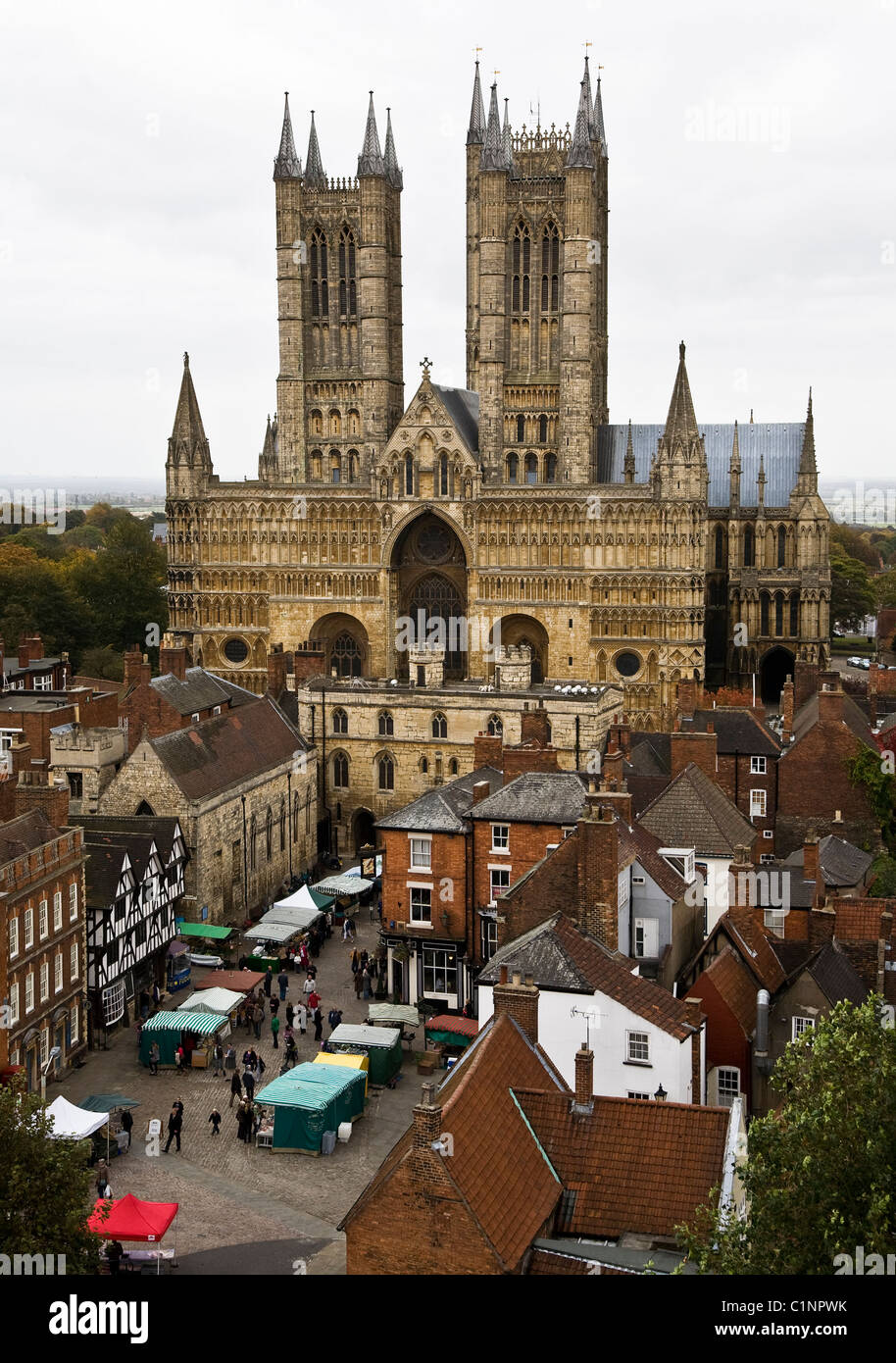 Lincoln stadtbild hi-res stock photography and images - Alamy