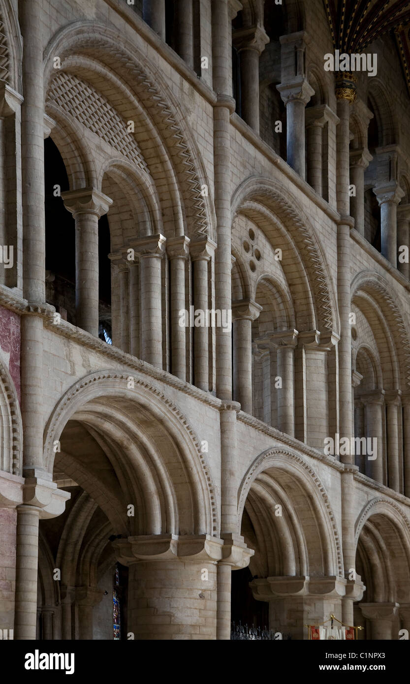 Peterborough cathedral archway hi-res stock photography and images - Alamy