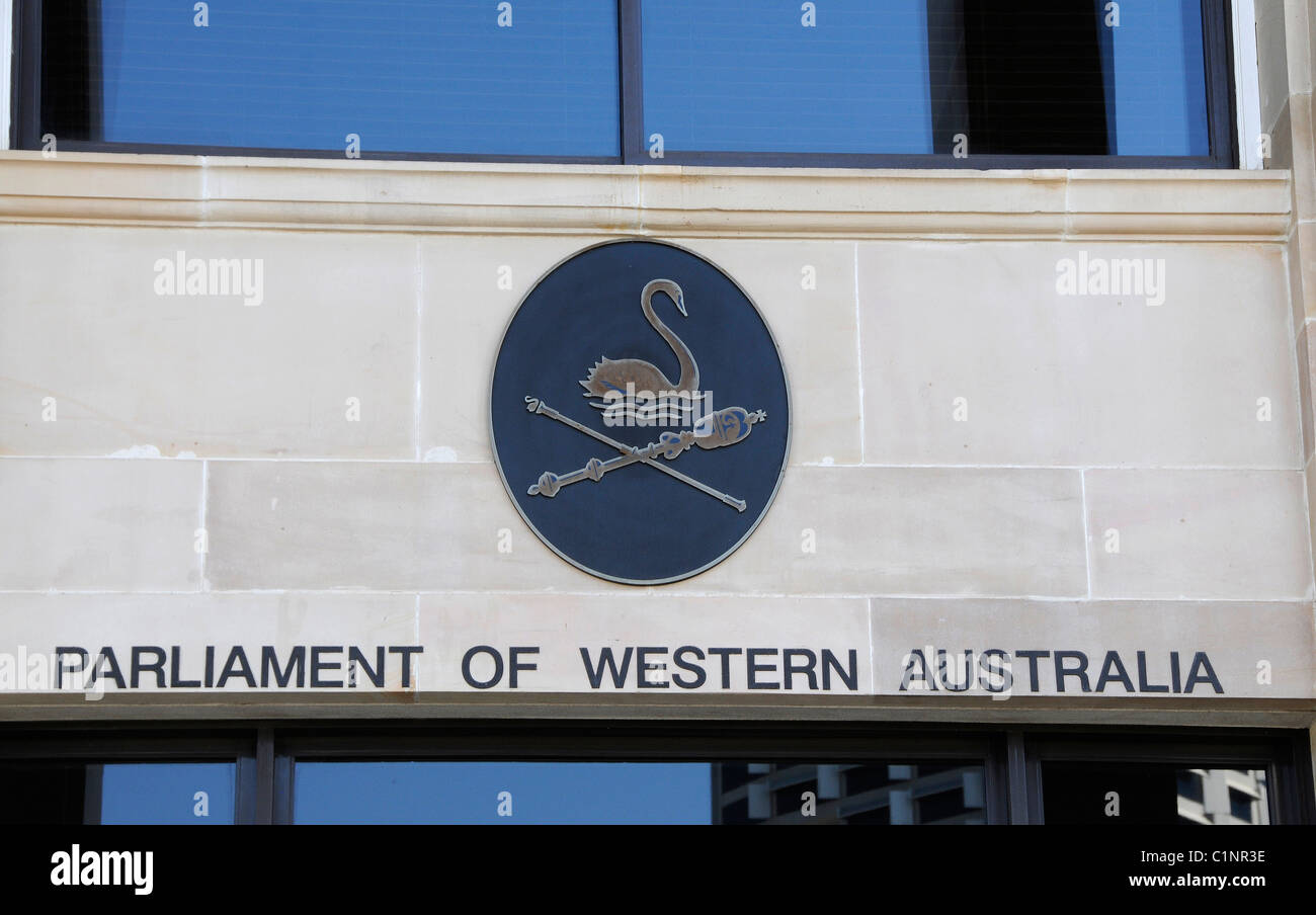 Logo of the Parliament of Western Australia in Perth, Western ...