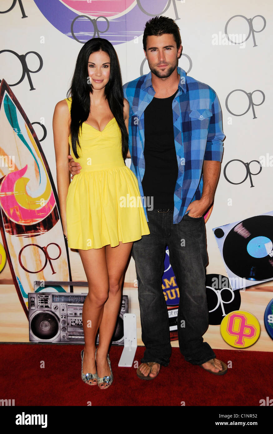 Jade Nicole and Brody Jenner launch of the new OP campaign 'OPen Campus ...