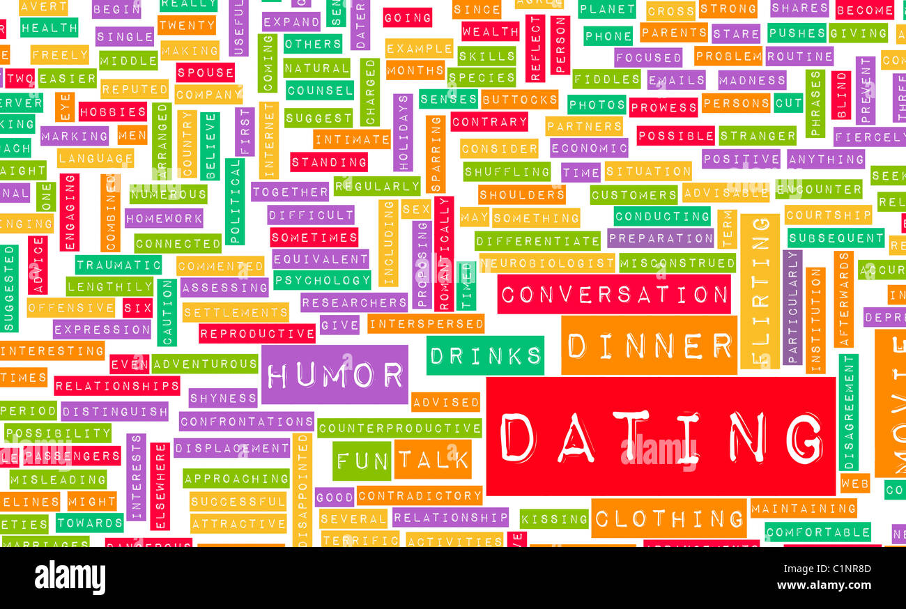 Dating Tips and Advice Checklist as Concept Stock Photo - Alamy