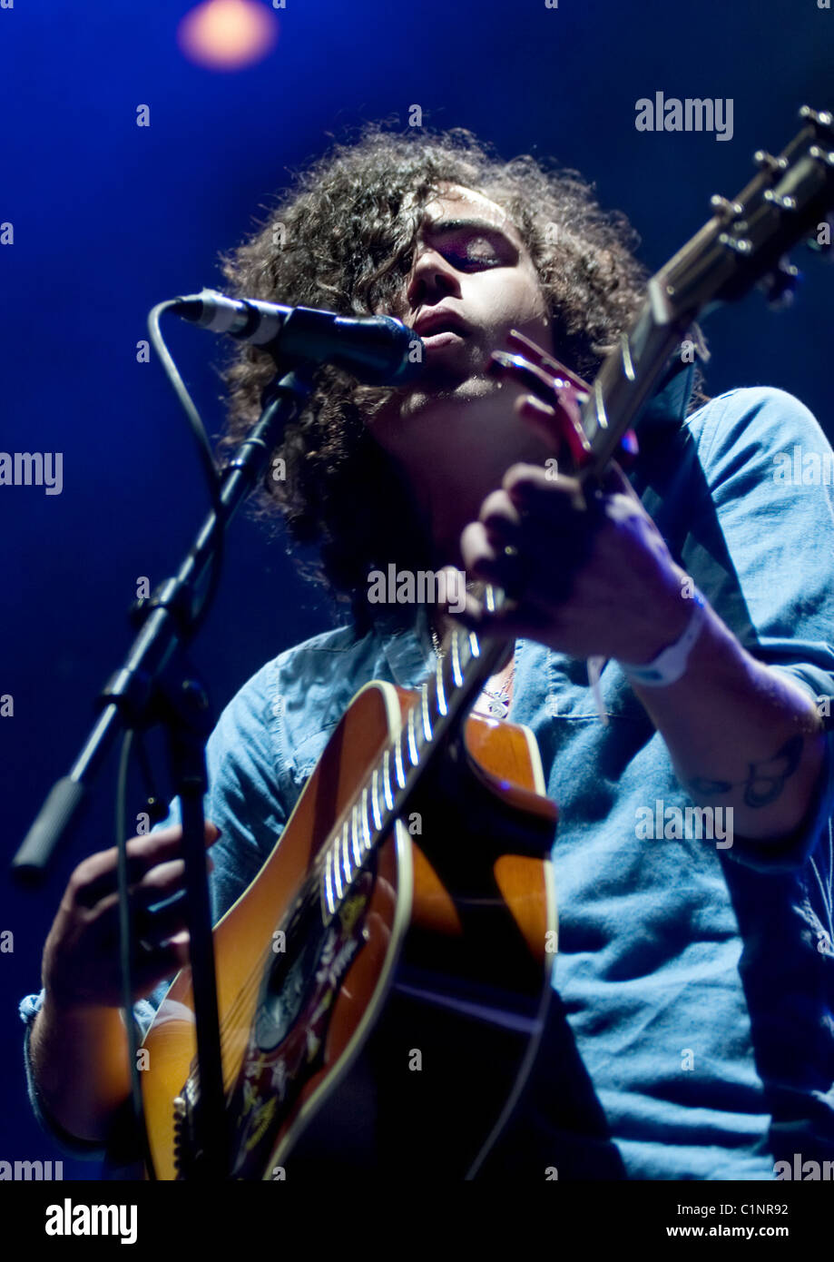 Alex Vargas Vagabond performing at the Liverpool Echo Arena as part of ...