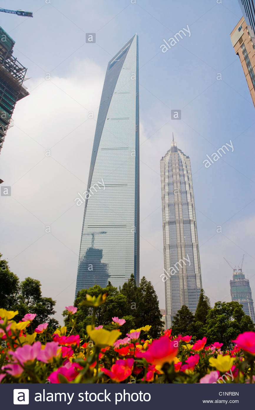 World Financial Center Shanghai Stock Photos & World Financial Center ...