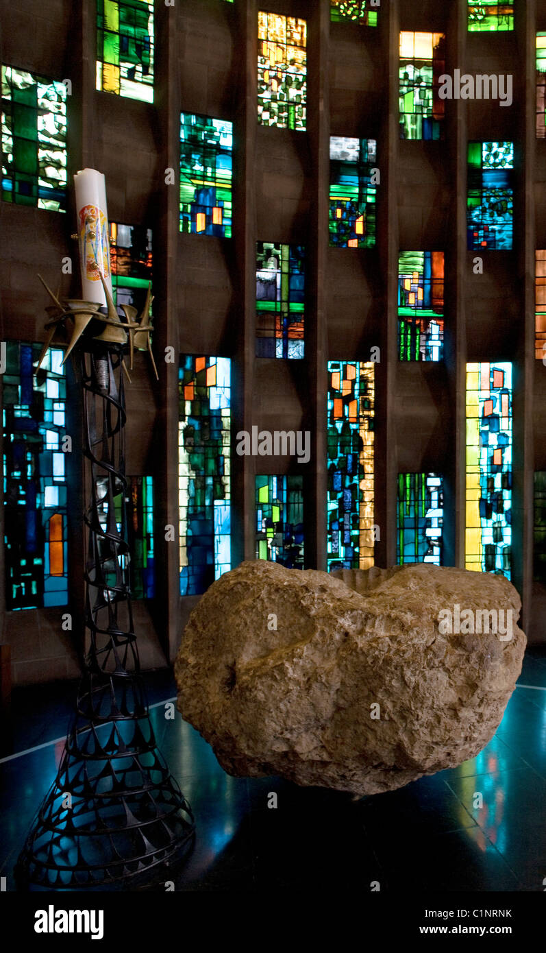 Stained glass window cathedral coventry hi-res stock photography and ...