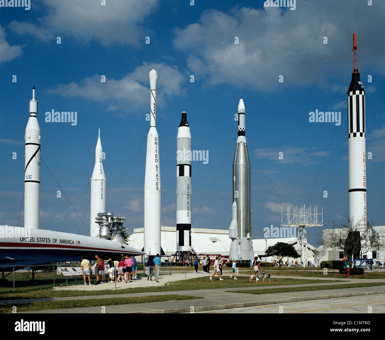 Rockets at nasa space museum hi-res stock photography and images - Alamy