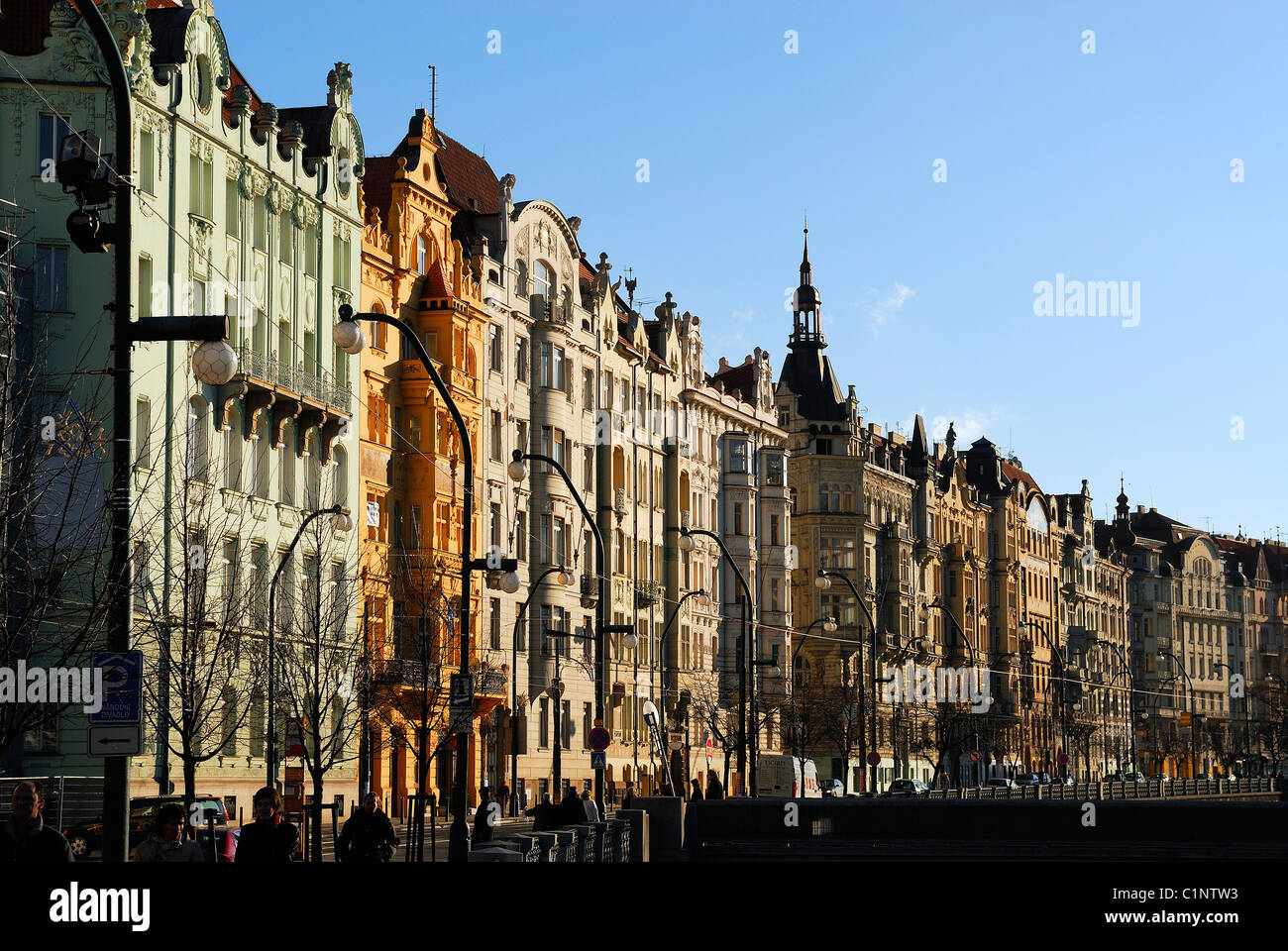 Bank prague hi-res stock photography and images - Alamy