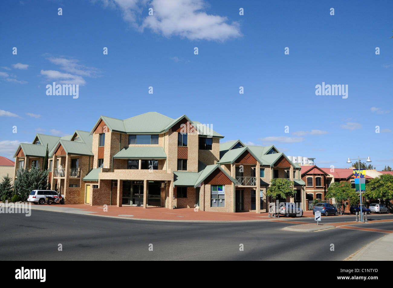 A residential area of Bunbury, a coastal city approximately 175 ...
