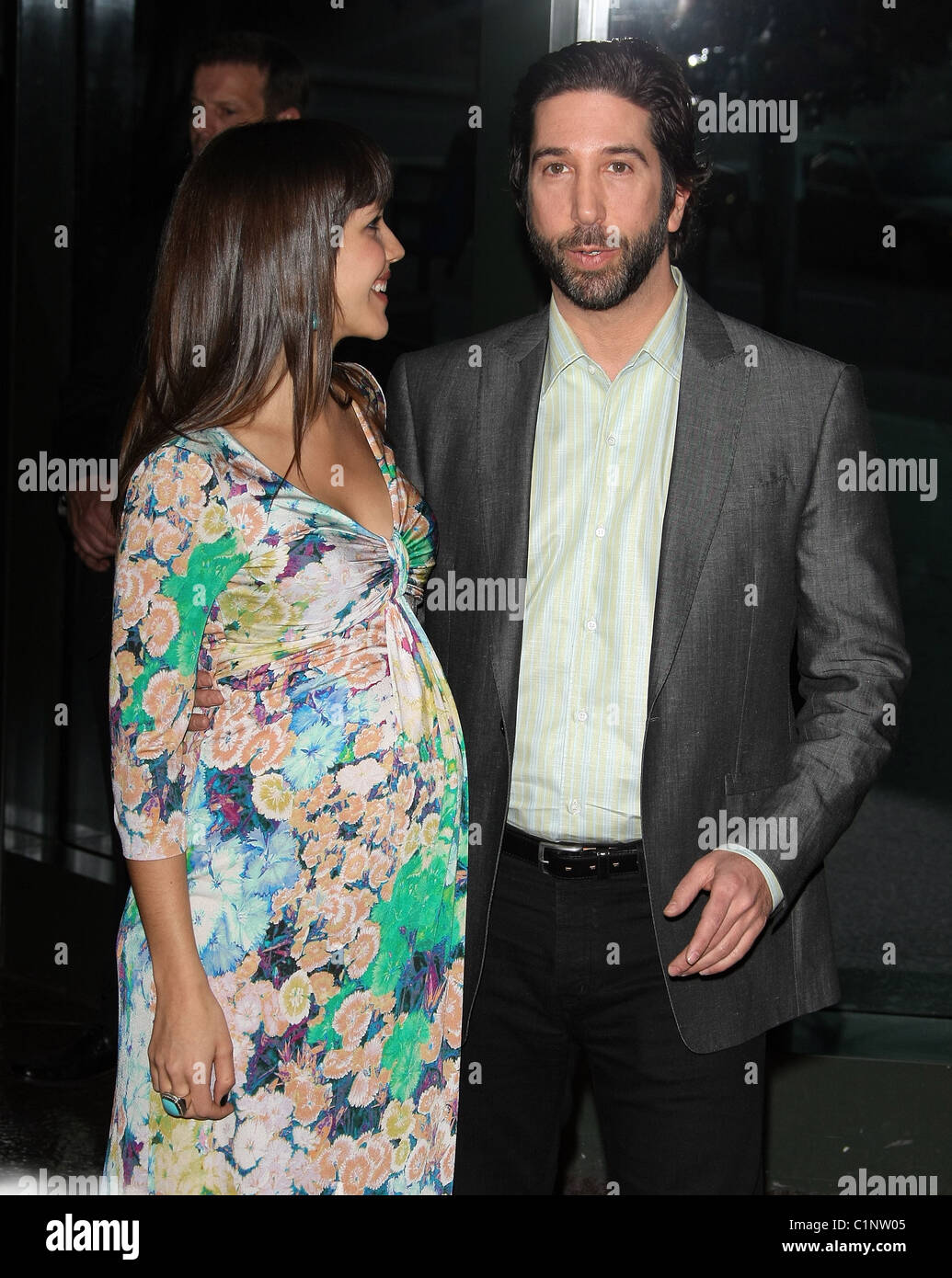 David Schwimmer Zoe Buckman 2024 David Schwimmer Sparks Romance