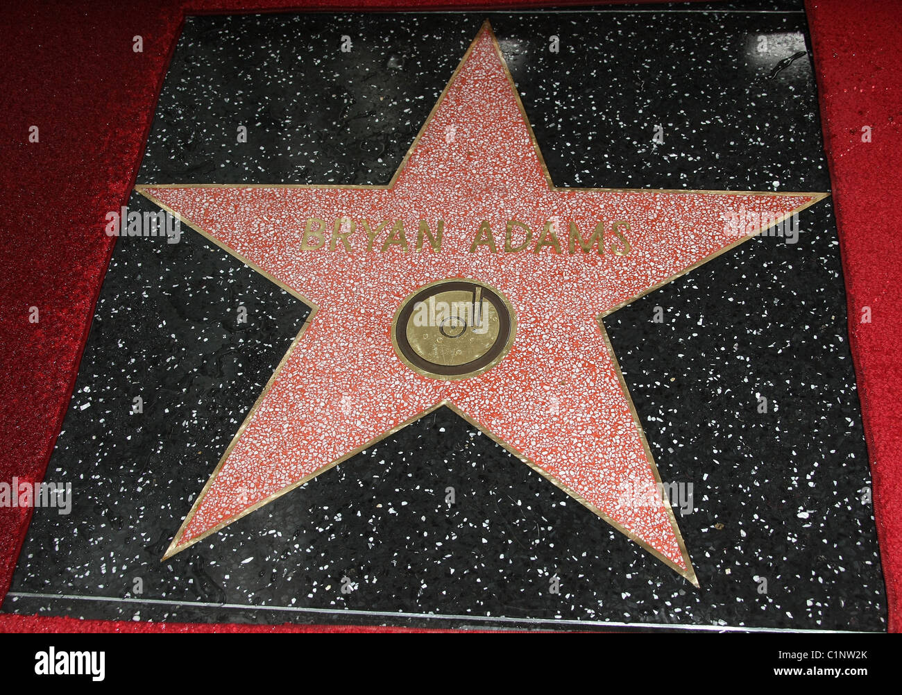 BRYAN ADAMS BRYAN ADAMS STAR ON THE HOLLYWOOD WALK OF FAME HOLLYWOOD ...