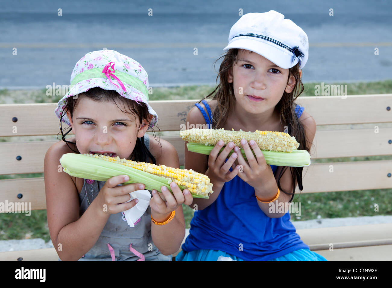 Corn cob bite hi-res stock photography and images - Alamy