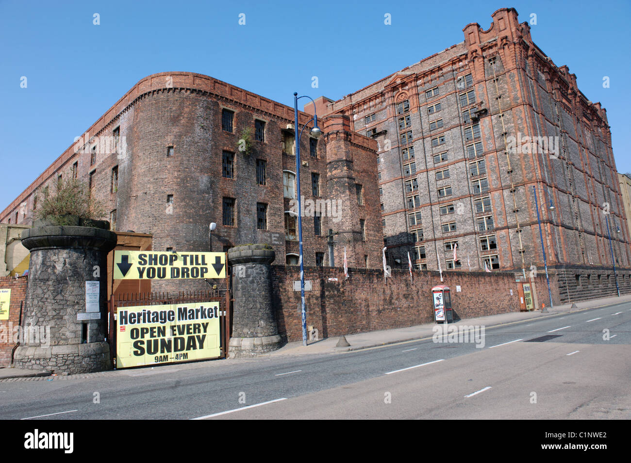 Stanley Dock Tobacco Warehouse, Stanley Dock, Liverpool, England, UK ...