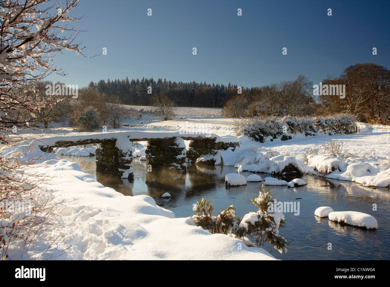 Postbridge winter hi-res stock photography and images - Alamy