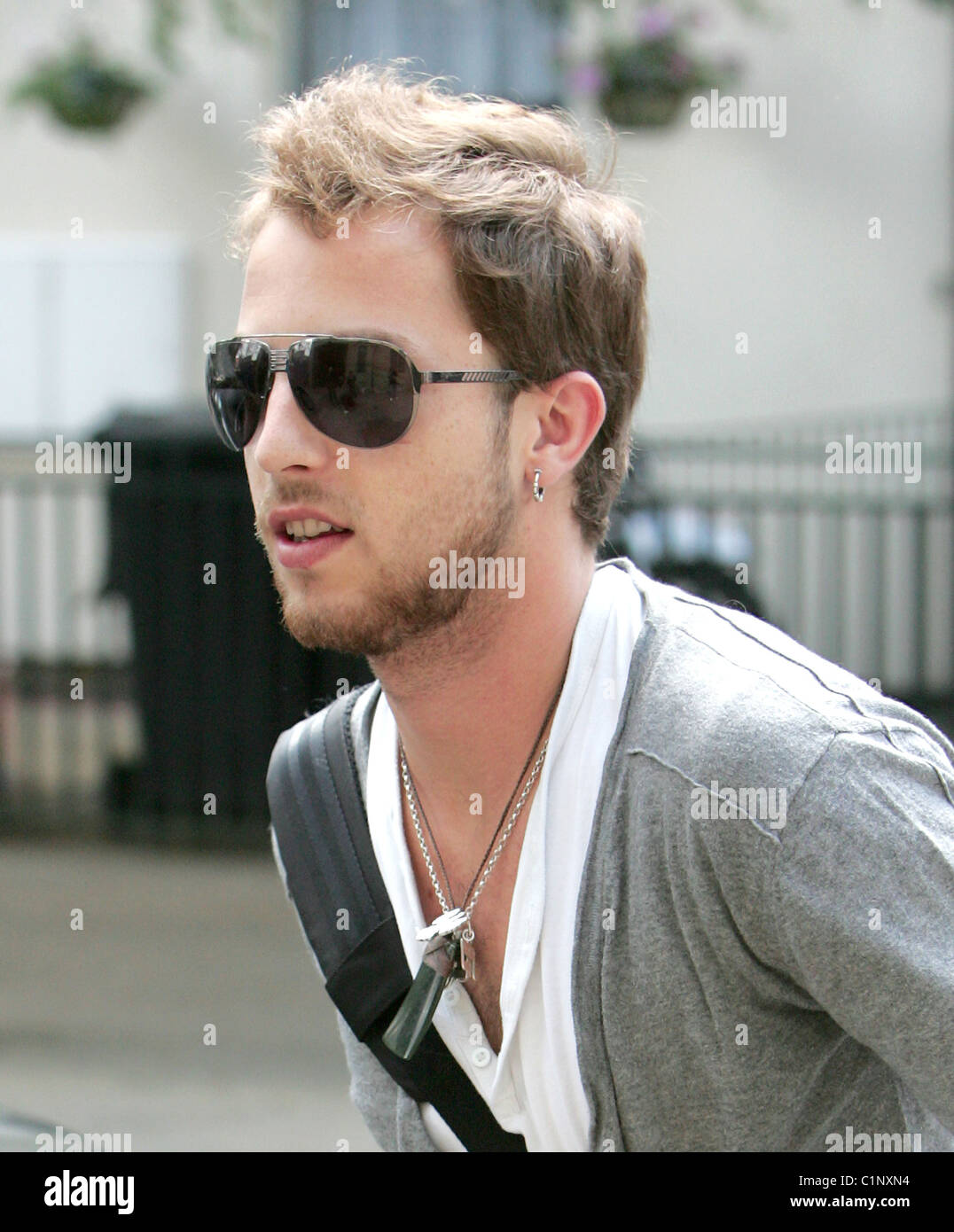 James Morrison outside the 'This Morning' studios London, England - 09. ...
