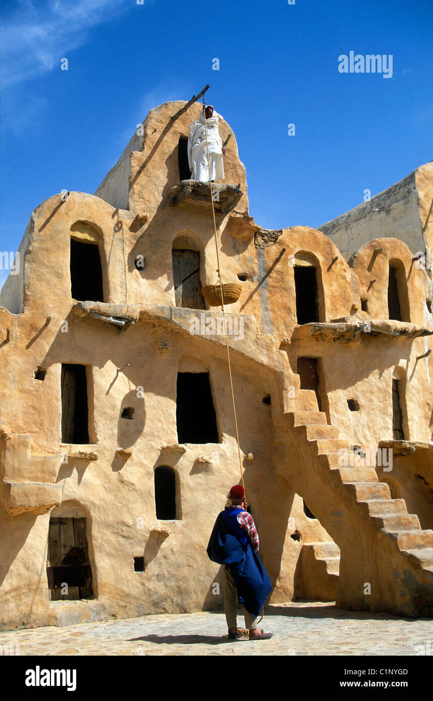 Tunisia, Ksar Ouled Soltane Stock Photo - Alamy