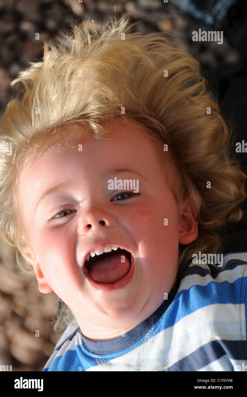 Happy smiling baby boy Stock Photo - Alamy