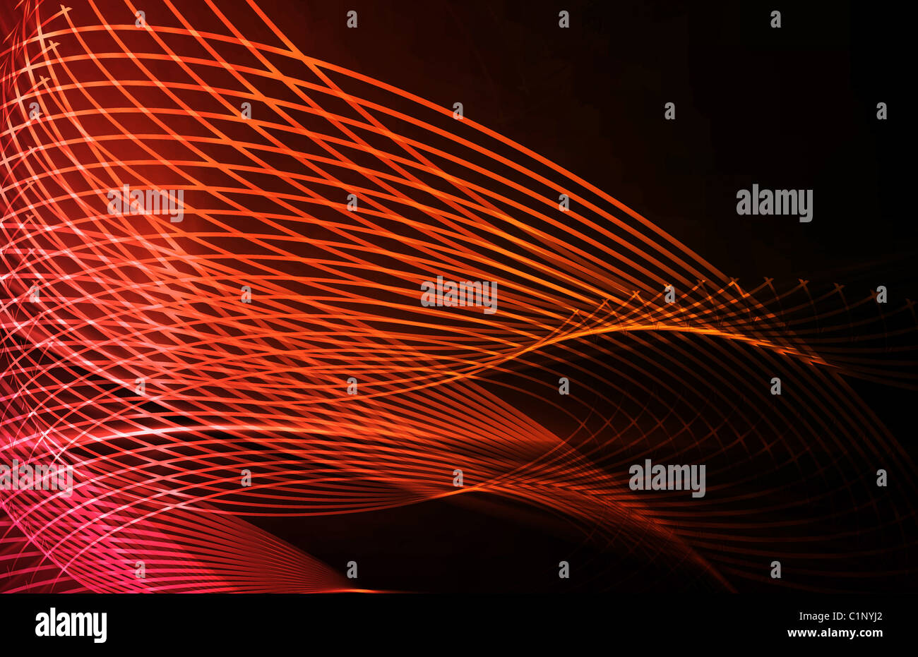 Red Technology Trends of the Future in the World Stock Photo - Alamy