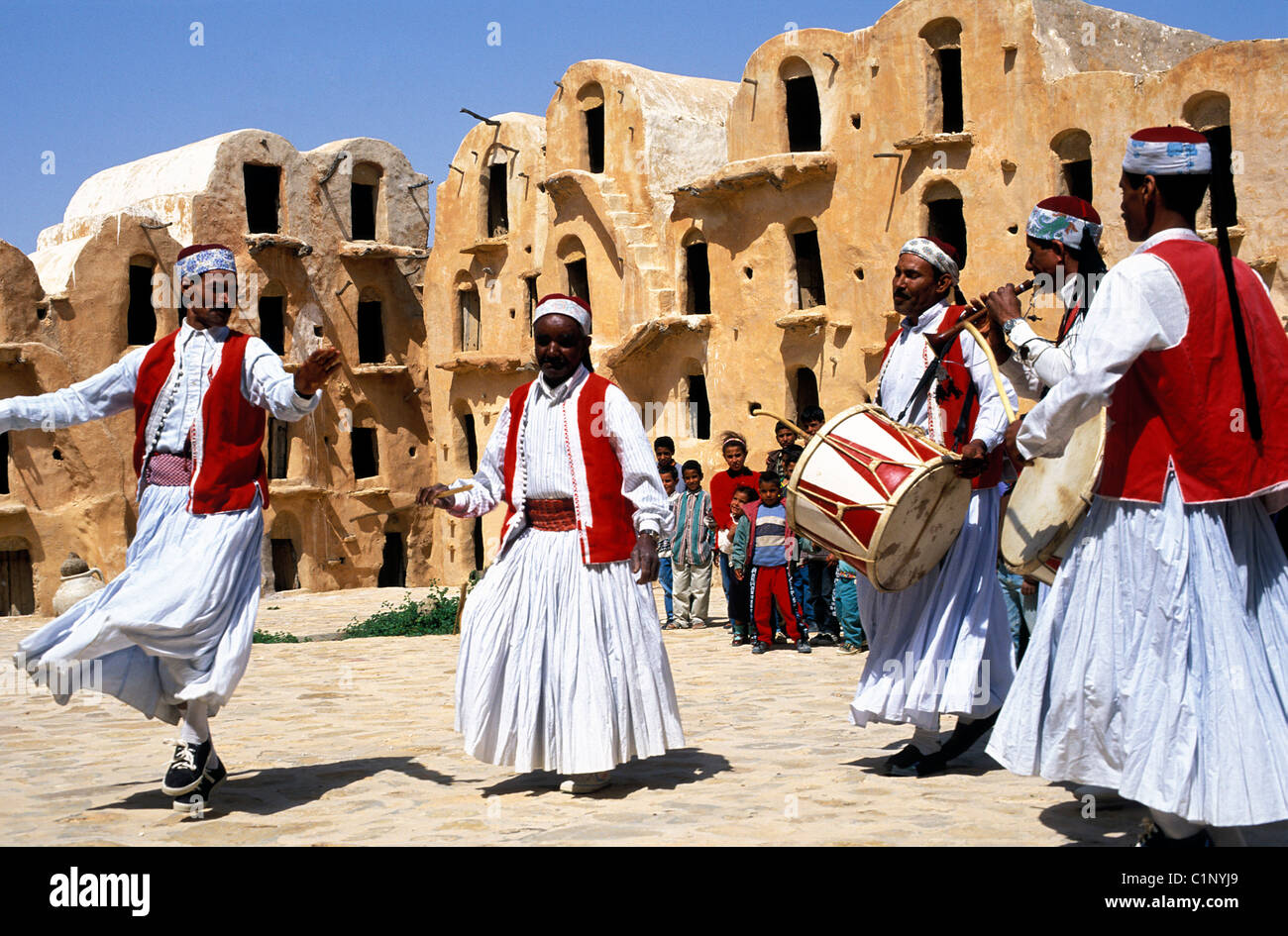 Tunisia, Ksar Ouled Soltane Stock Photo - Alamy