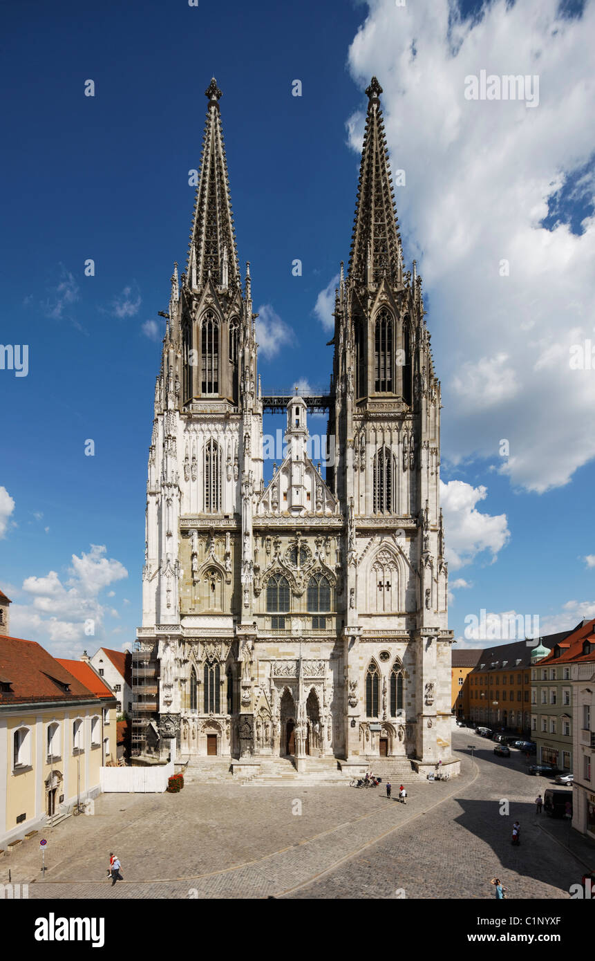 Elegantes Dom St Peter Regensburg Ebenbild