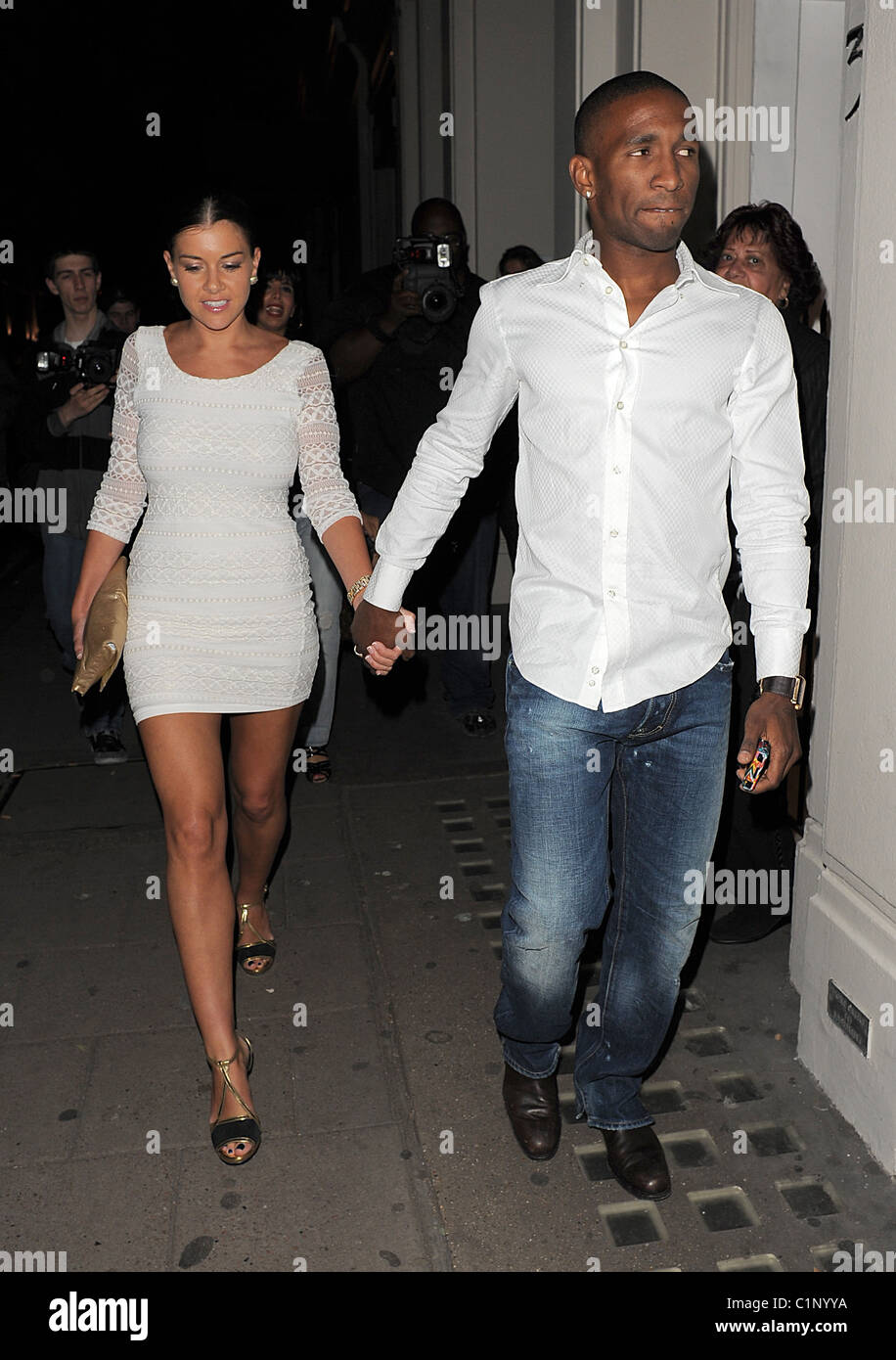 Imogen Thomas looks a picture of health, as she leaves Nobu Berkeley ...