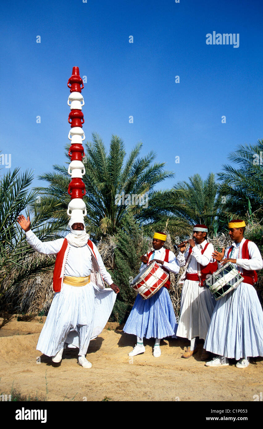Tunisia, Djerba, dancer with jars Stock Photo - Alamy