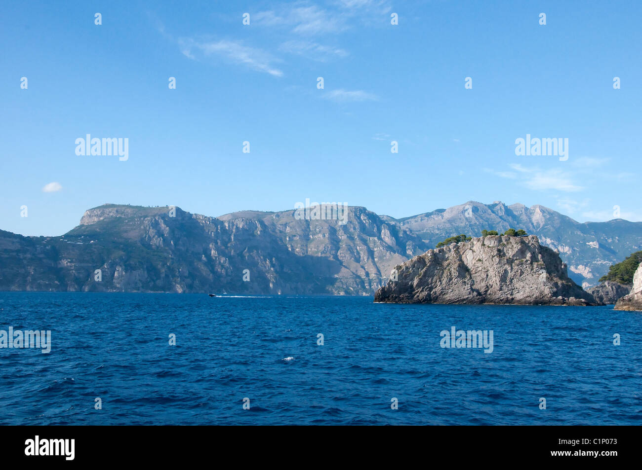 The Coastline around Amalfi, Campania ,Italy Stock Photo - Alamy