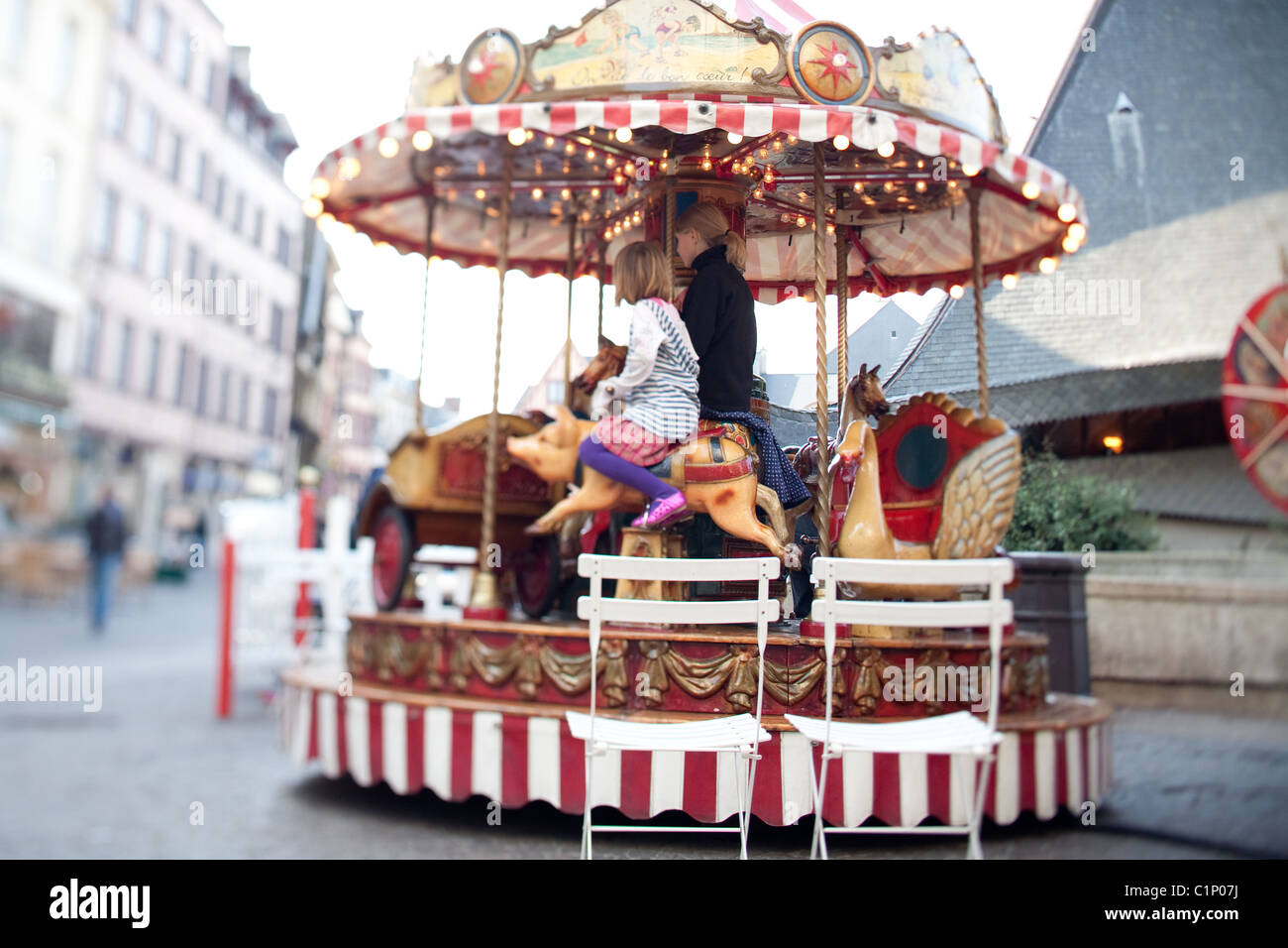 Carousel animals hi-res stock photography and images - Alamy