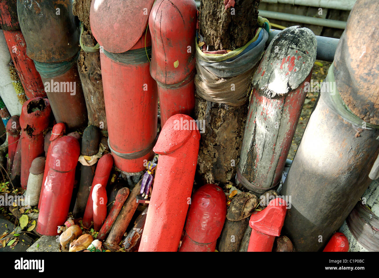 The chao mae tuptim temple hi-res stock photography and images - Alamy