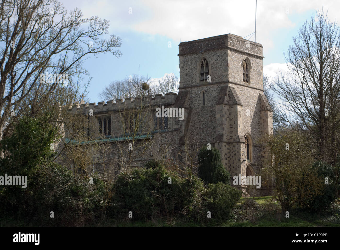 St Dunstan's Church, Monks Risborough Stock Photo - Alamy