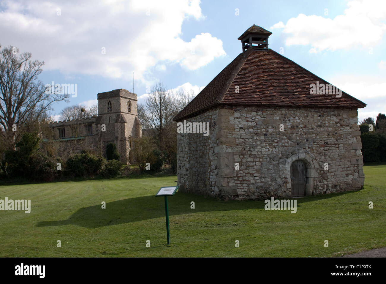 A 16th century pigeon house in Monks Risborough, Buckinghamshire with ...