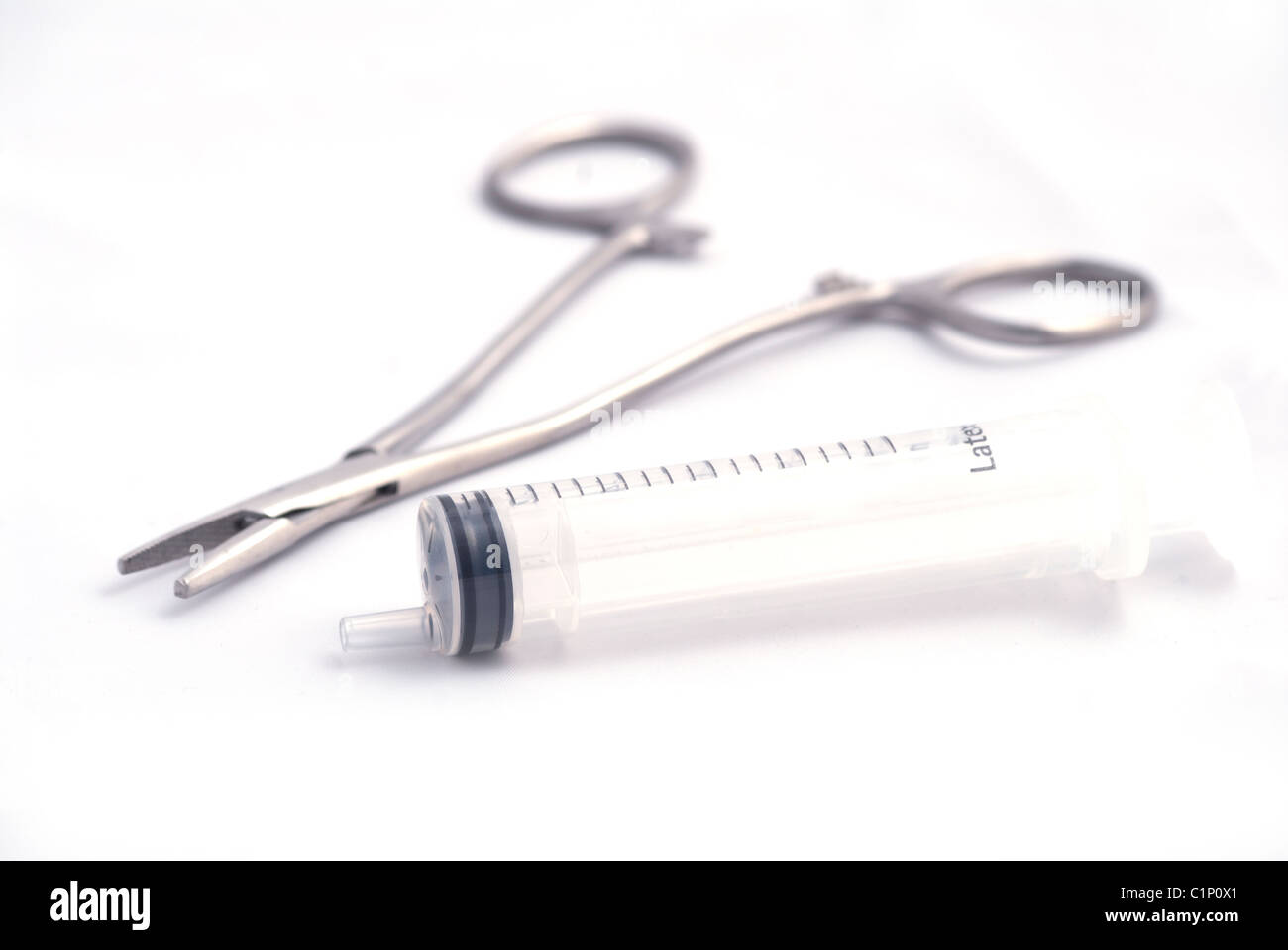 Needle holder hi-res stock photography and images - Alamy