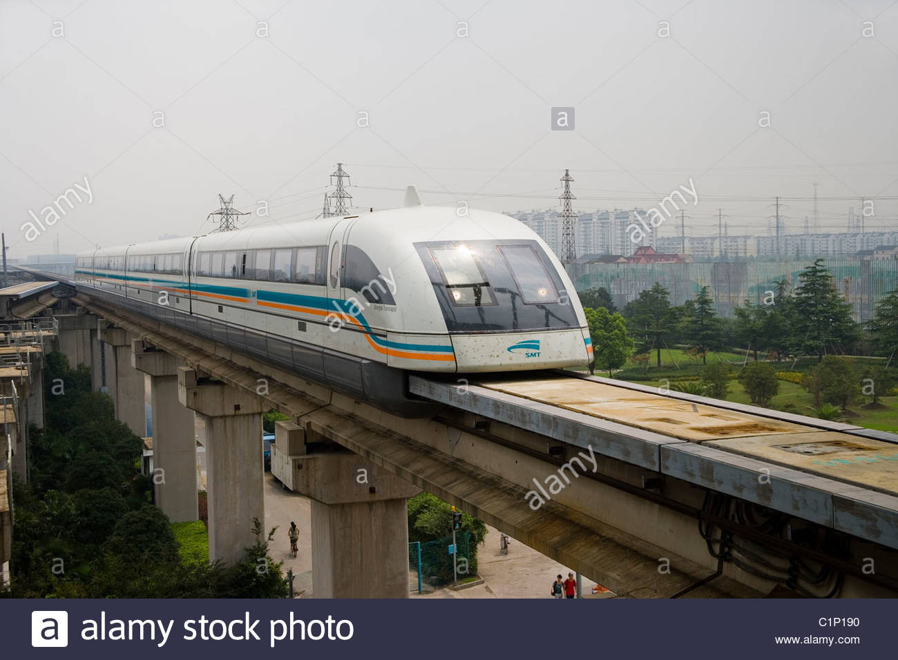 Magnetic Levitation Train China Stock Photos & Magnetic Levitation ...