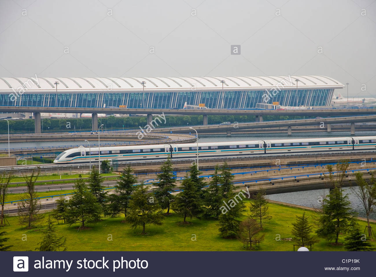 Shanghai Maglev Train Stock Photos & Shanghai Maglev Train Stock Images ...