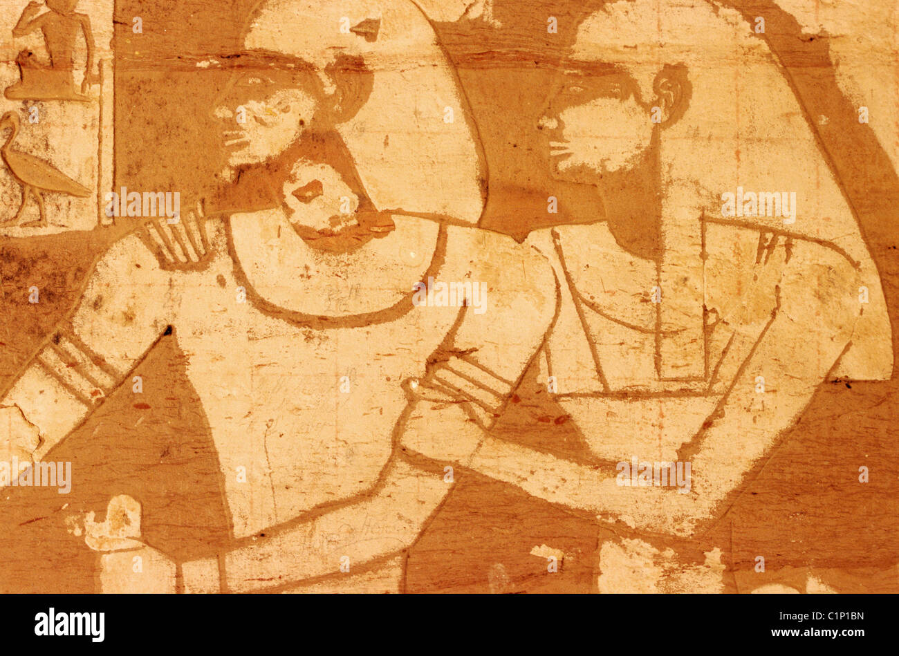 Egypt, Upper Egyt, El Kab, the New Kingdom Necropolis, cave tomb Stock ...