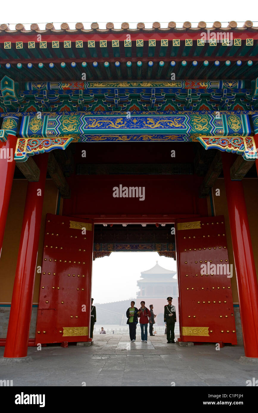 China, Beijing, Forbidden City (Zijing cheng), listed as World Heritage ...