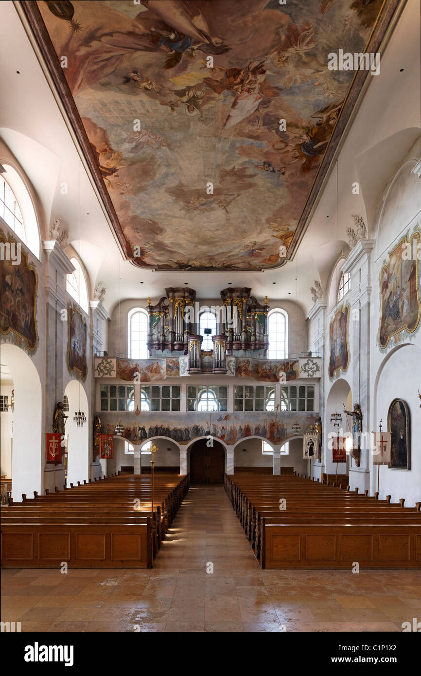 Reute, Franziskanerinnenkloster, Wallfahrtskirche zur Guten Beth Stock ...
