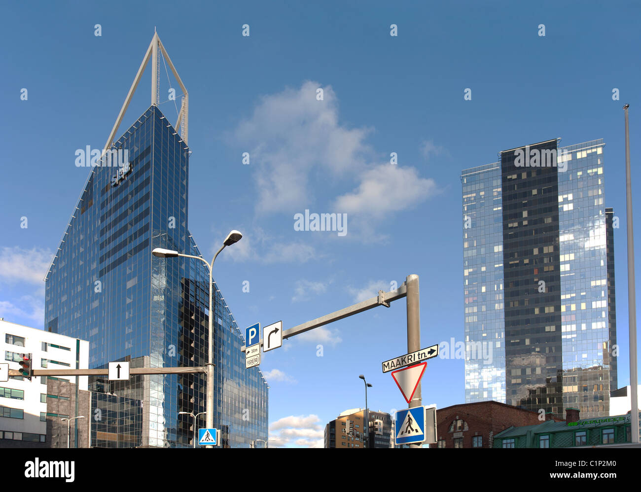 Picture of Modern Tallinn City Architecture, Estonia Stock Photo - Alamy