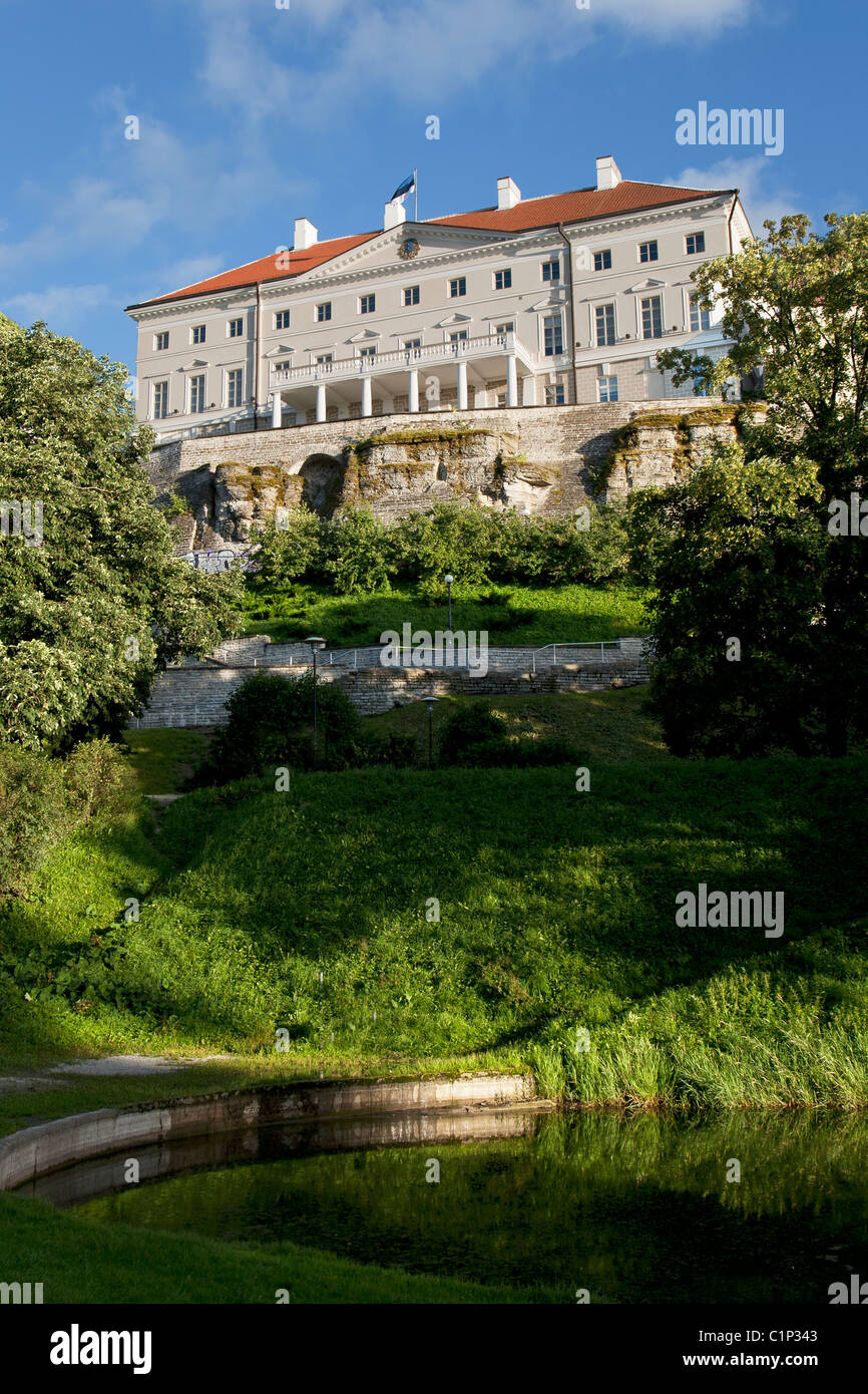 Stenbock House in Old Tallinn, Seat of Goverment, Estonia Stock Photo ...
