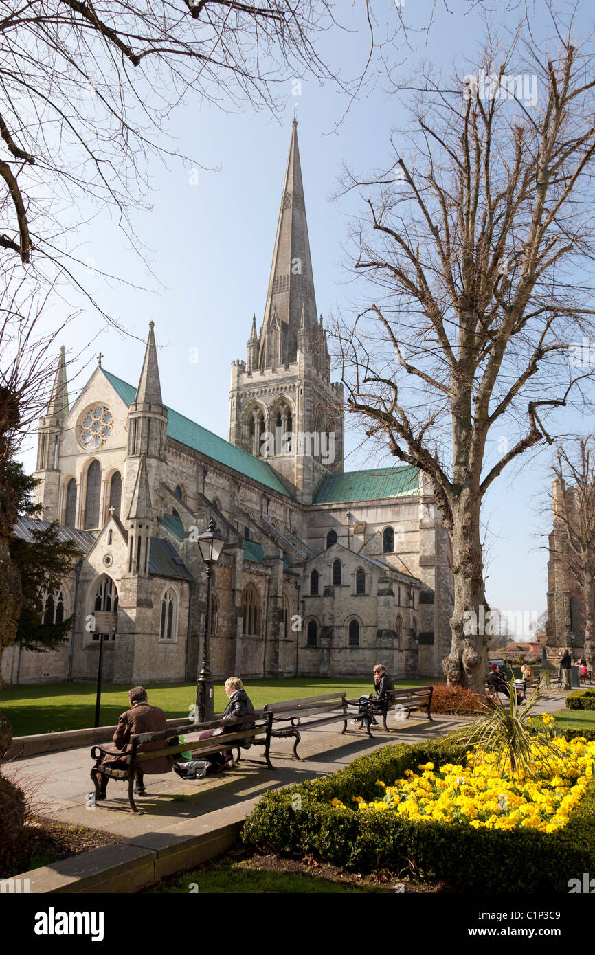 Chichester cathedral hi-res stock photography and images - Alamy