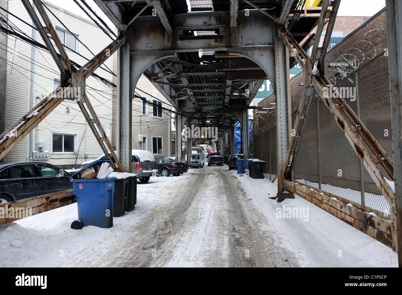 Train junction in chicago hi-res stock photography and images - Alamy