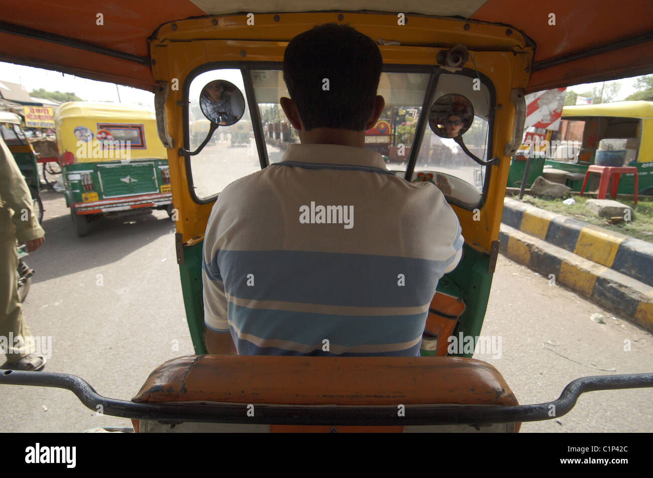 Auto rickshaw india hi-res stock photography and images - Alamy