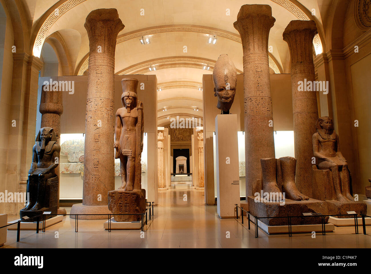 Le louvre sculpture section hi-res stock photography and images - Alamy